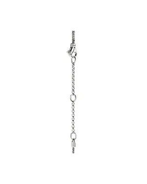 John Hardy Sterling Silver Sapphire Bar Necklace - Blue/silver