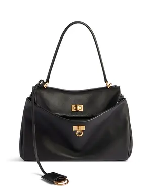 Balenciaga Rodeo Handbag Small - Black/gold