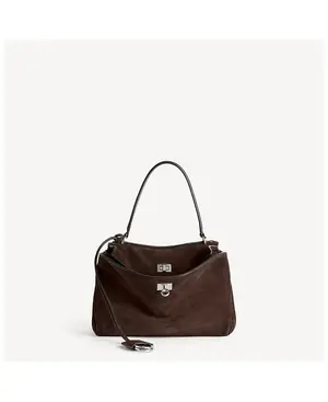 Balenciaga Rodeo Handbag Small - Light Espresso