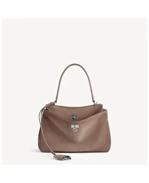 Balenciaga Rodeo Handbag Small - Sesame