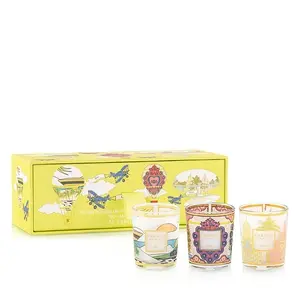 BAOBAB COLLECTION Trio Of Travel Candles: Rio-mexico-miami - No Color