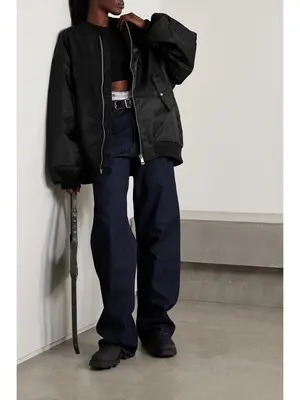 THE FRANKIE SHOP Astra Bomber Jacket - Black