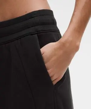 Lululemon Scuba Mid-rise Wide-leg Pant - Black