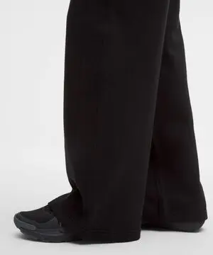 Lululemon Scuba Mid-rise Wide-leg Pant - Black