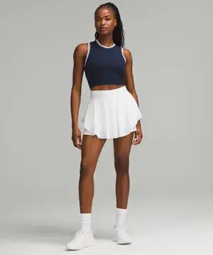 Lululemon Court Rival High-rise Tennis Skirt Mesh