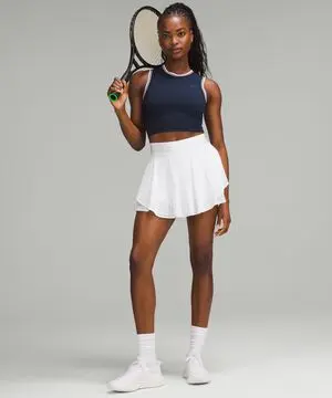 Lululemon Court Rival High-rise Tennis Skirt Mesh