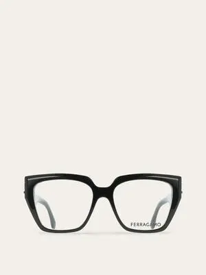 FERRAGAMO Cat-eye Optical Glasses - Black