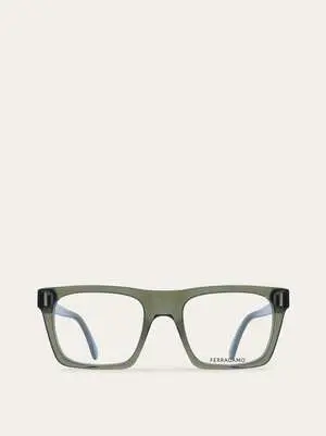 FERRAGAMO Aviator Optical Glasses - Green