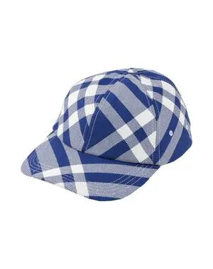 Burberry Tartan Patterned Baseball Cap - Blue