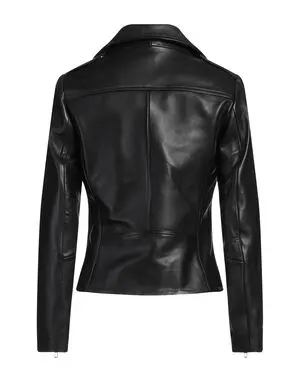 Sandro Lambskin Biker Jacket