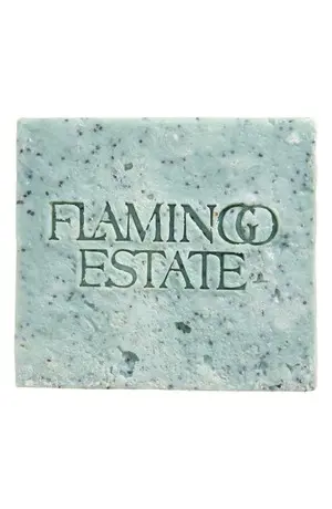 FLAMINGO ESTATE Exfoliating Peppermint Soap Brick - Blue