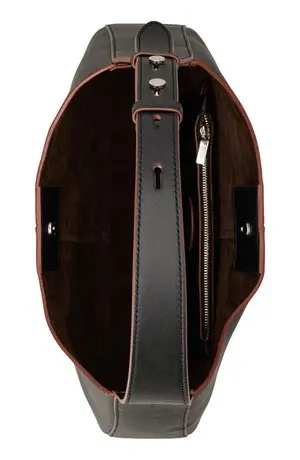 TOD'S Medium Di Bag Leather Hobo Bag - Nero