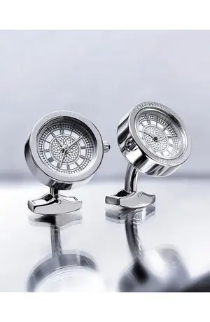 Tateossian Big Ben' Cuff Links - Silver