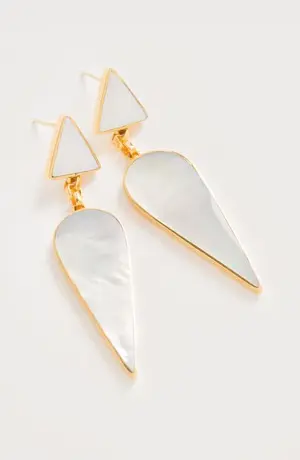 FREYA ROSE Warrioress Wonder Arrow Earrings - Gold