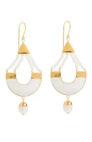 FREYA ROSE Warrioress Sunrise Dangle Earrings