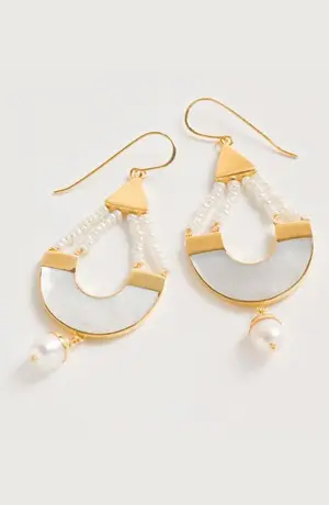 FREYA ROSE Warrioress Sunrise Dangle Earrings