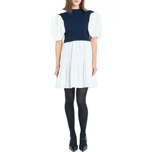 English Factory Ribbed Day Dresses