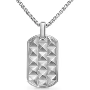 David Yurman Pyramid Tag