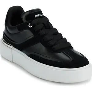 Dkny Bethan Platform Sneakers - Black - Black