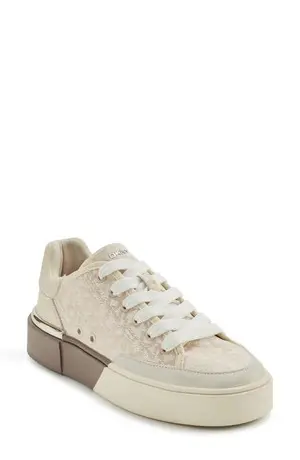 Dkny Bradley Platform Sneakers - Hemp/ White