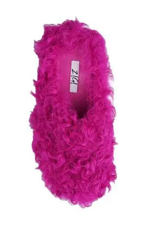ZIGI Jincy Genuine Shearling Clog - Fuschia