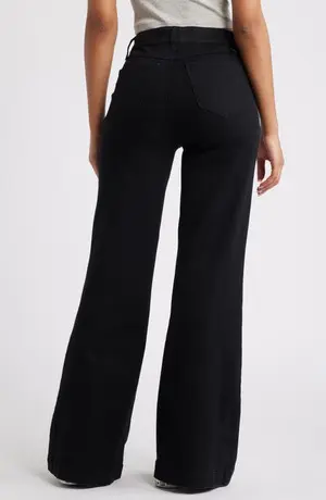 1822 Denim Belle Patch Pocket Flare Jeans