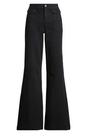1822 Denim Belle Patch Pocket Flare Jeans