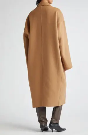 TOTEME Double Face Wool Cocoon Coat
