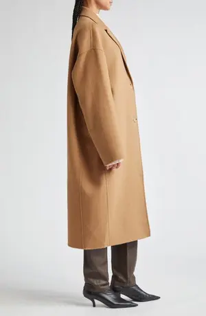 TOTEME Double Face Wool Cocoon Coat