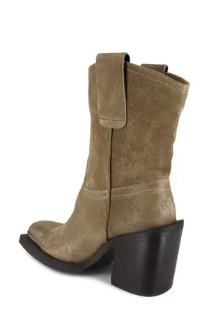 ZIGI Joshi Western Boots - Tan Suede