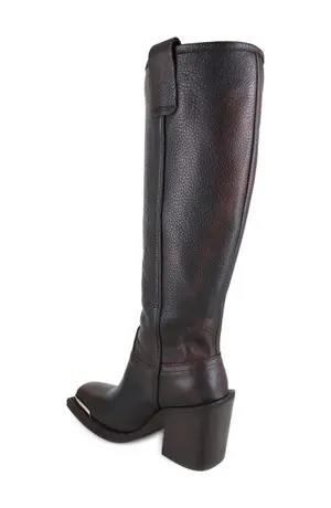 ZIGI Joshana Knee High Boots - Brown Leather
