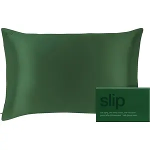 Slip Pure Silk Queen Pillowcase - Moss Green