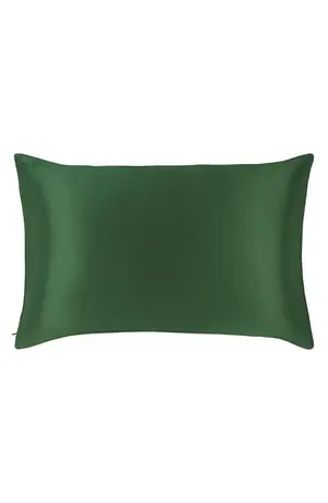 Slip Pure Silk Queen Pillowcase - Moss Green