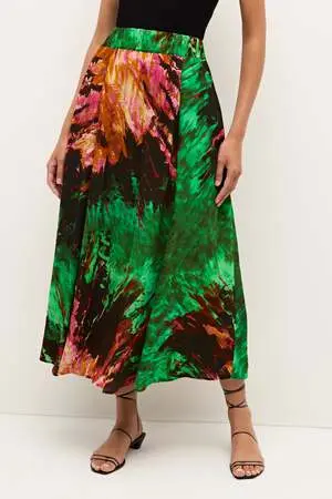 MARIE OLIVER Sasha Printed Skirt - Thera