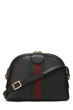 Gucci Ophidia Dome Shoulder Bag - Black