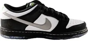 Nike Dunk Low Panda Pigeon Sneakers - Black/white/green Gusto