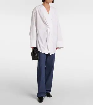 Tove Axel Cotton-blend Straight Pants