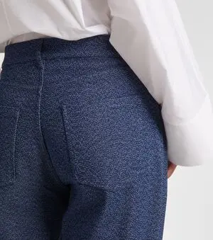 Tove Axel Cotton-blend Straight Pants