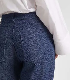 Tove Axel Cotton-blend Straight Pants