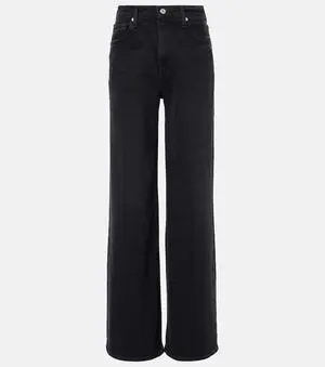 Citizens Of Humanity Paloma High-rise Wide-leg Jeans - Black