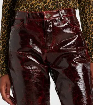 Isabel Marant Étoile Lovis Slim Pants - Brown