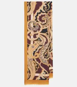 Etro Printed Cashmere Scarf