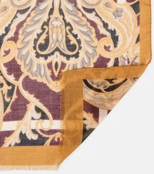 Etro Printed Cashmere Scarf