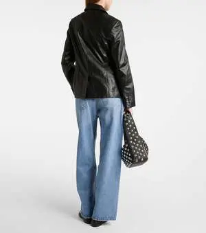 JOSEPH Leather Blazer