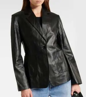 JOSEPH Leather Blazer