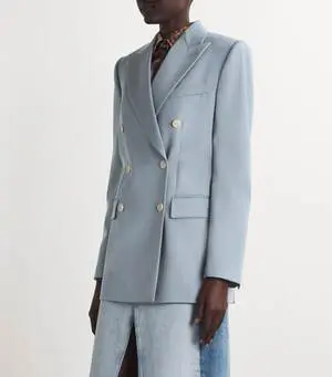 Stella McCartney Wool Double-breasted Blazer