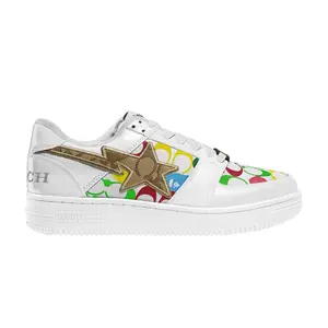 A BATHING APE Coach X Sta Low Sneakers - White