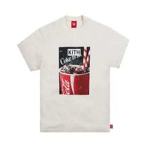 Kith X Coca-cola Drink Vintage Tee 'ivory' Cream