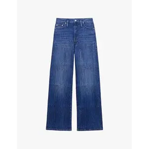 Maje Contrast Stitching Jeans For Women