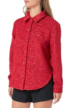 Endless Rose Tweed Shacket